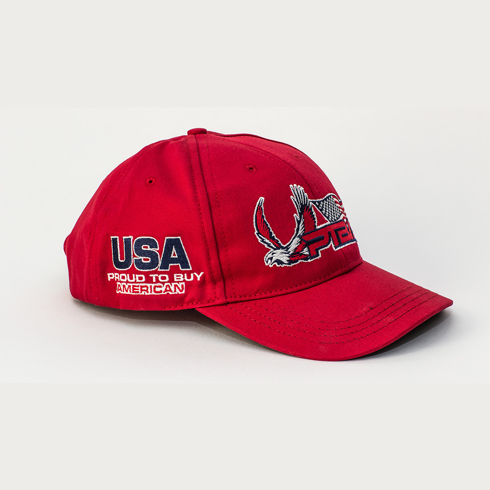 Red Baseball Cap – PROUD TO BUY AMERICAN